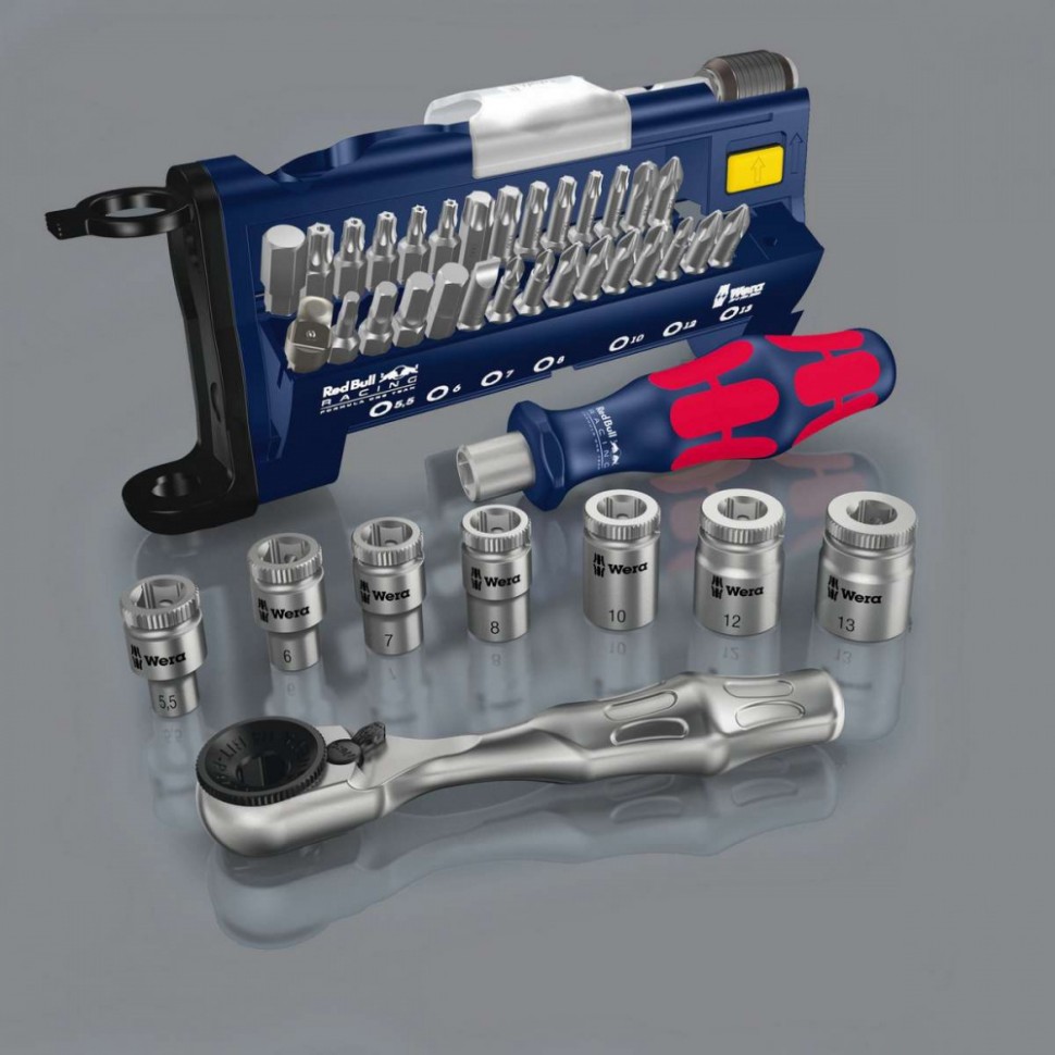 Набор WERA Tool-Check PLUS Red Bull Racing 227704 по цене 0 руб. в ...